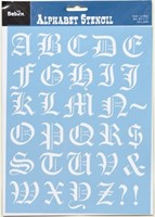 Alfabet sjabloon 2 A4 Martin Brinkhuis