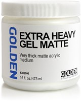 Golden Extra Heavy acrylic gel mat - flacon 473 ml. Martin Brinkhuis