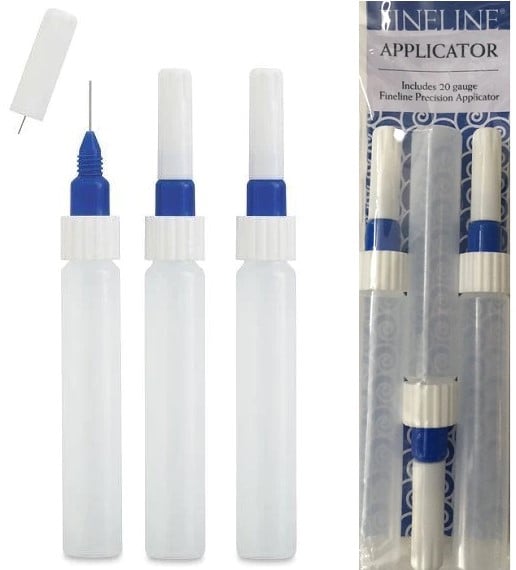 Fineline applicator set 3 stuks - tip 0.8 mm. Martin Brinkhuis